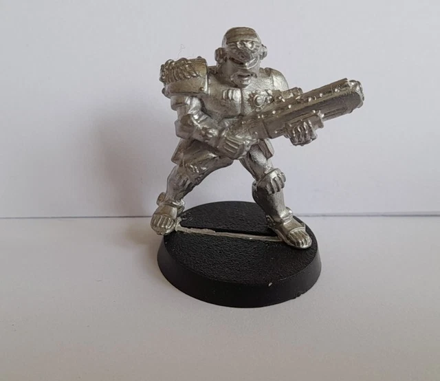 WARHAMMER 40K ADEPTUS Arbite With Shotgun Necromunda Classic Metal 1992 ...