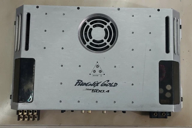 AMPLIFICATORE AUTO 4 canali professionale Phoenix Gold Titanium 500-4 ...