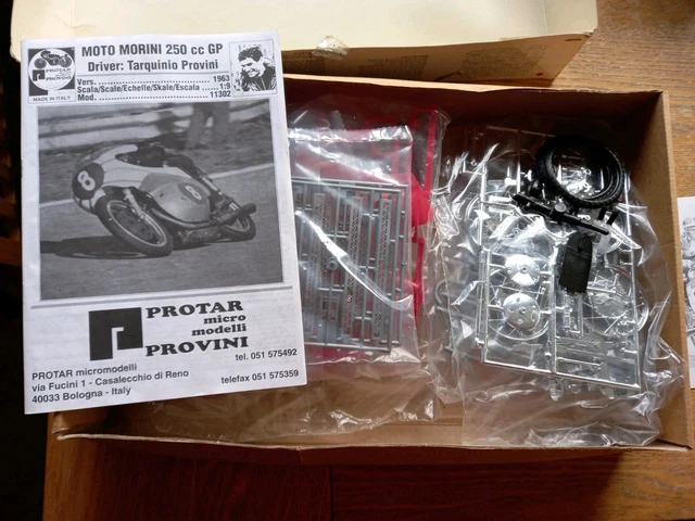 PROTAR MOTO MORINI 250cc Monocilidrico Model Kit 1:9 scale £73.52 ...