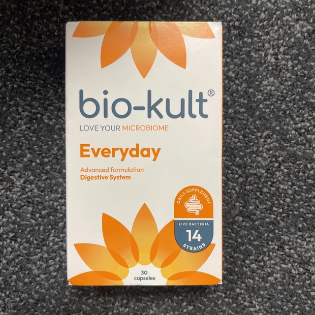BIO-KULT EVERYDAY MULTI-ACTION Capsules x30 Capsules Digestive Expired ...