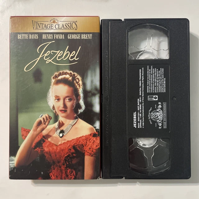 JEZEBEL (VHS, 1938) Bette Davis, Henry Fonda, George Brent ~ BUY 2 GET ...