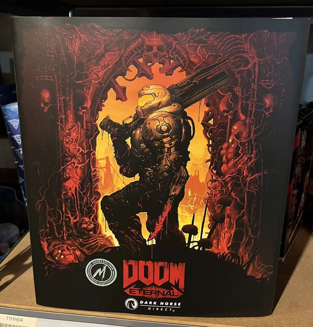 1/6 DOOM ETERNAL - Doom Slayer Scale Figure Mondo Crimson Variant-In ...