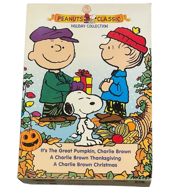PEANUTS CLASSIC THE Complete Holiday Collection Dvd Box Set $25.00 ...