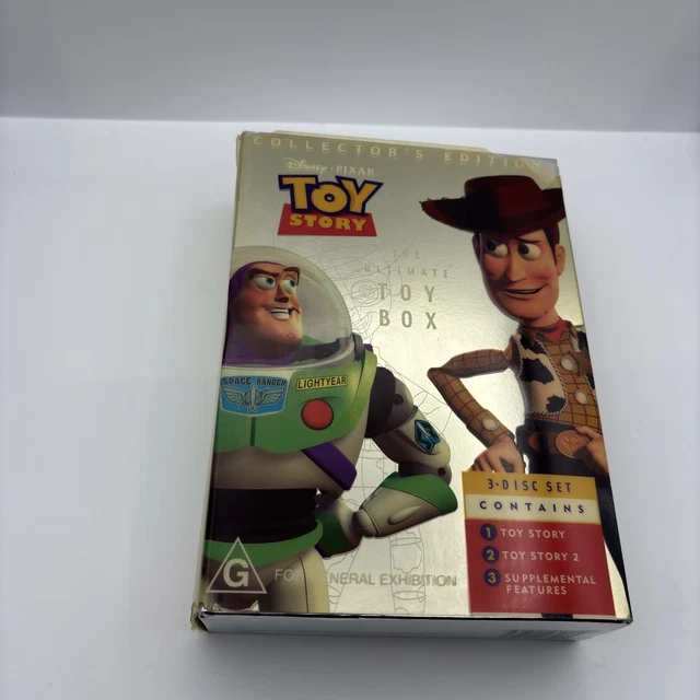 TOY STORY: THE ULTIMATE TOY BOX COLLECTOR'S EDITION (DVD, 1996-2000) 3 ...