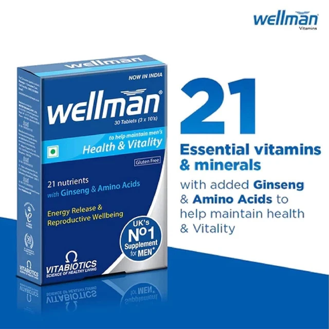 WELLMAN HEALTH & Energy Release & Reproductive Overall Wellbeing (30 ...