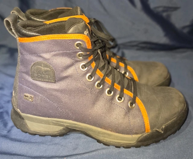 SOREL PAXSON 64 Nocturnal Outdry Boots Men 10 Waterproof Laced Outdoor ...