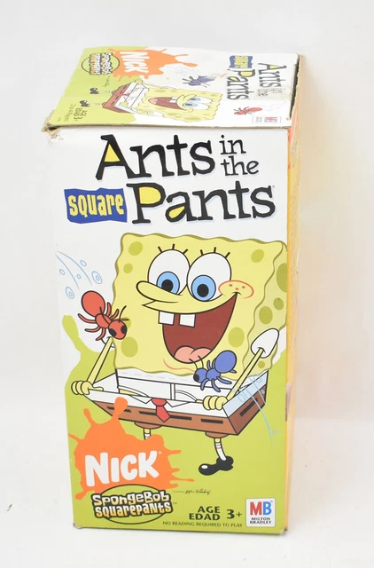 SPONGEBOB SQUAREPANTS ANTS In The Pants Complete Board Game Milton ...