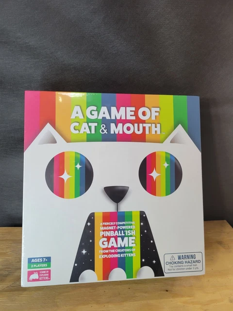 A GAME OF Cat and Mouth by Exploding Kittens - Family Card Game - NEW ...
