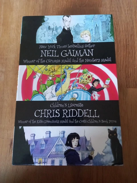 NEIL GAIMAN/CHRIS RIDDELL 3-Book Box Set Coraline; The Graveyar ...