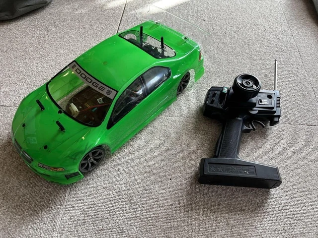 TAMIYA TT-01 RC Drift Car Dodge Body 1/10 Scale Electric Powered Ready ...