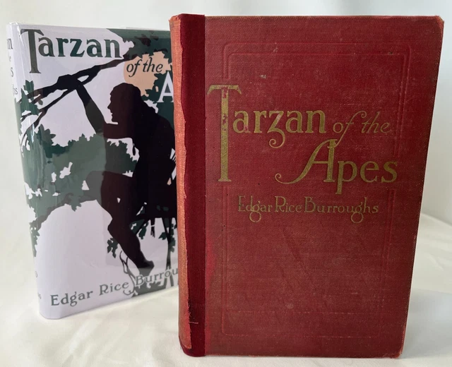 TARZAN OF THE Apes, Edgar Rice Burroughs, TRUE 1914 First Edition ~ A.C ...