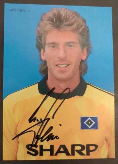 ULRICH ULI STEIN original signierte Autogrammkarte,DFB,Hamburger SV,HSV ...