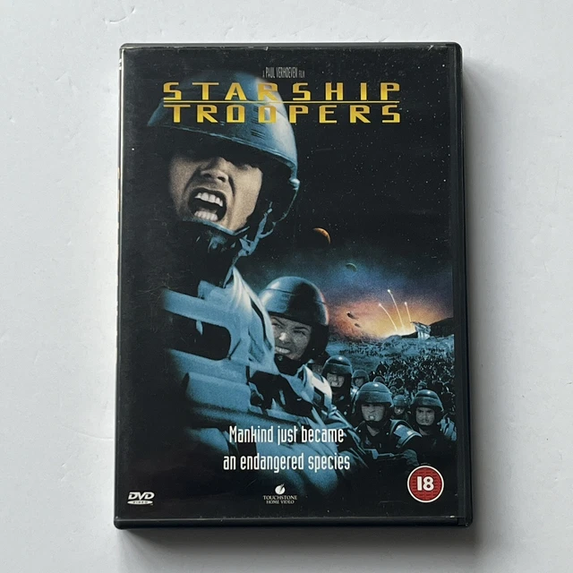STARSHIP TROOPERS (1997) DVD Sci-Fi Action Film - Casper Van Dien ...