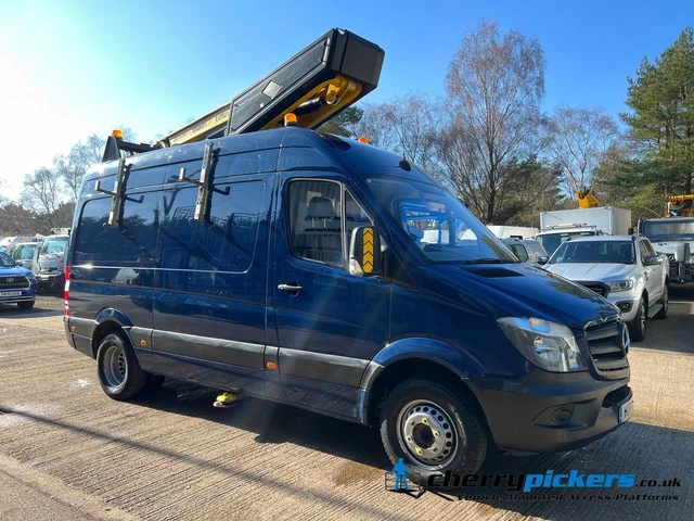 2014 MERCEDES SPRINTER Versalift 36LF Access Platform Cherry Picker ...