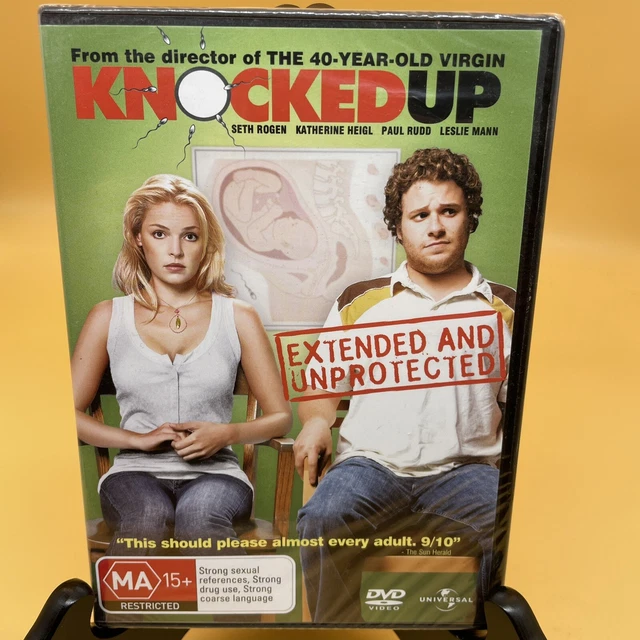 KNOCKED UP DVD Seth Rogen Katherine Heigl R2 R4 R5 Brand New & Sealed £ ...