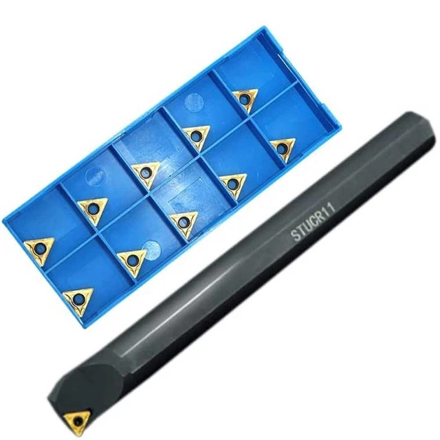 OUTIL DE TOURNAGE barre d'alésage tour interne Cutting Edge S12MSTUCR11 + 10 pi EUR 26,06 ...