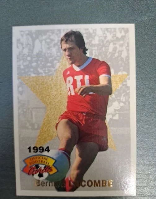 CARTE PANINI - Official Football Carts 1994 - N°12 Bernard Lacombe EUR ...
