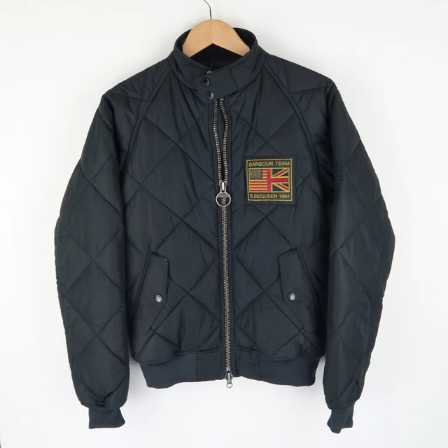 BARBOUR INTERNATIONAL MERCHANT Bomber jacket Steve mcqueen SZ S (M3712 ...