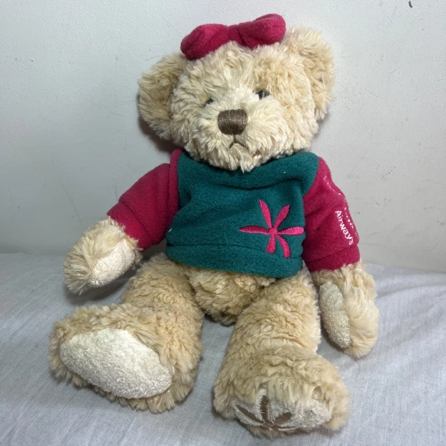 FIRST CHOICE AIRWAYS Teddy Bear Russ Berrie Becky 10” Beans £7.99 ...
