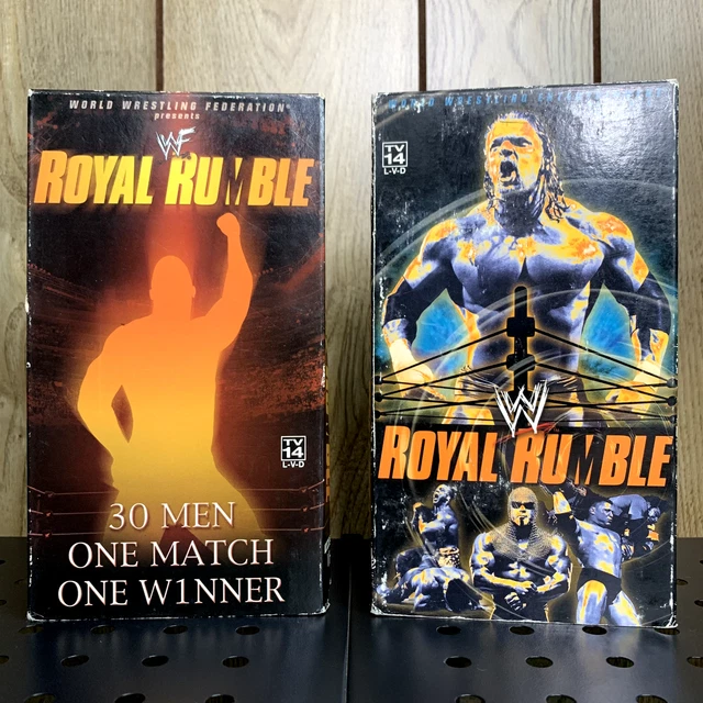 WWF ROYAL RUMBLE VHS Lot of 2002 2003 WWF John Cena Triple H WCW £19.13 ...