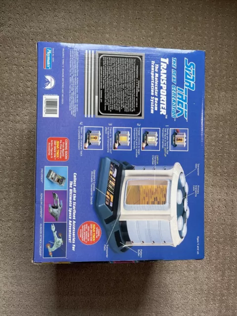 VINTAGE STAR TREK TNG Next Generation Transporter Playset Playmates ... VINTAGE STAR TREK TNG Next Generation Transporter Playset Playmates ...