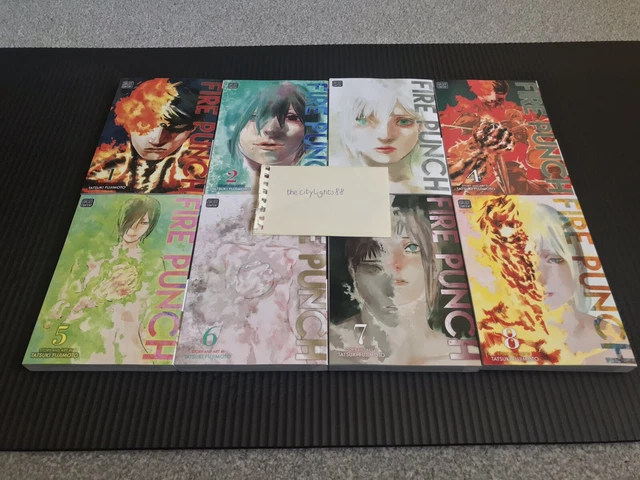 FIRE PUNCH, COMPLETE Set, Vol. 1-8 by Tatsuki Fujimoto Manga Shounen ...