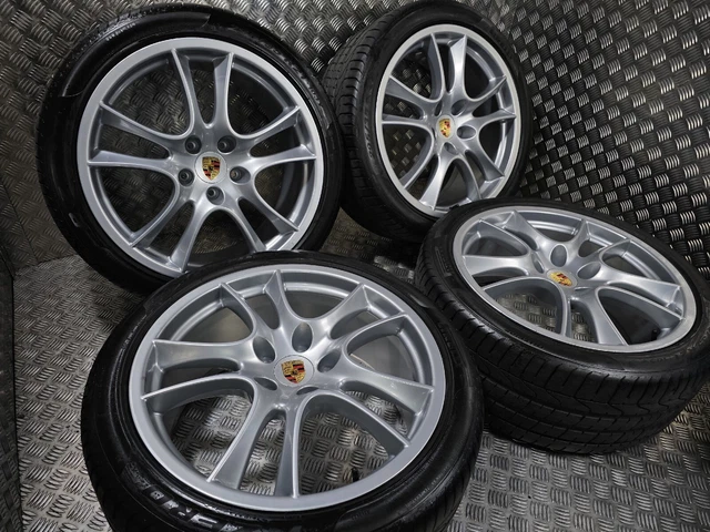 GENUINE OEM PORSCHE Cayenne GTS 957 958 21" Alloy Wheels + Tyre Turbo ...