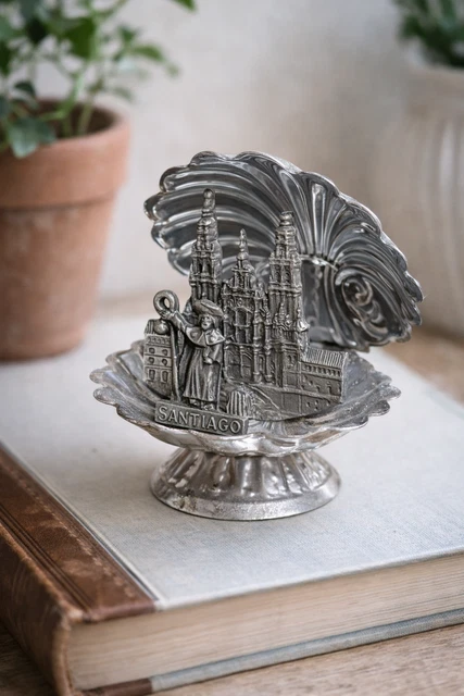 ANCIENNE STATUETTE SOUVENIR Santiago de Compostela – Coquille Saint ...