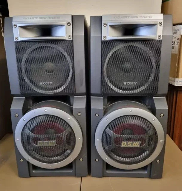 SONY SS-LX9AVG, DSW Superbass 3way Speakers with High-Clarity Horn ...