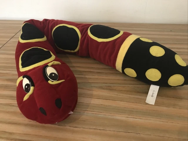 JOLLY PHONICS PUPPET red snake plush soft toy 34" long £12.99 - PicClick UK