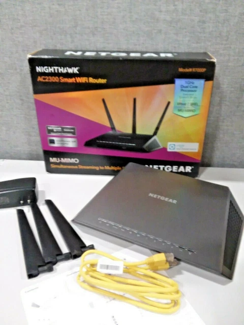 NETGEAR NIGHTHAWK AC2300 Smart Wi-Fi Router- Model R7000P $60.00 - PicClick