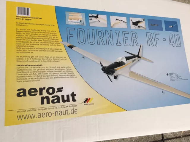 RC-MOTORSEGLER FOURNIER RF-4D EUR 445,00 - PicClick DE