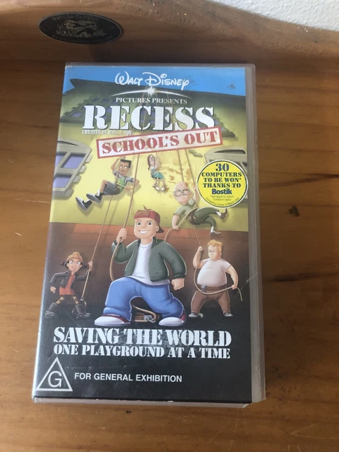 RECESS SCHOOL'S OUT VHS Disney PAL Format $21.00 - PicClick AU
