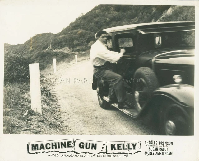CHARLES BRONSON MACHINE Gun Kelly 1958 3 Photos Original Lot Roger ...