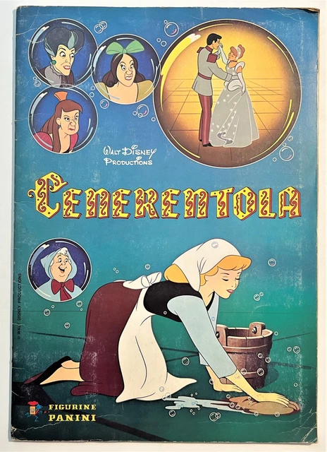 PANINI FIGURE ALBUM - Walt Disney - Cinderella - ed. 1982 £27.79 ...