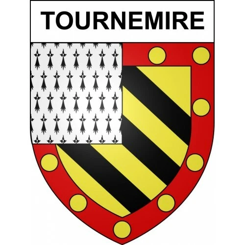TOURNEMIRE 15 VILLE sticker blason écusson autocollant adhésif EUR 6,99 - PicClick FR