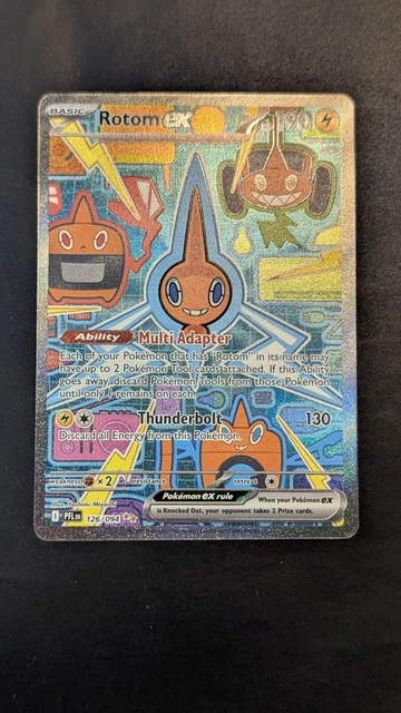 ROTOM EX 126/094 Phantasmal Flames Special Illustration Rare Pokemon ...