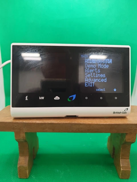 BRITISH GAS GEO Smart Home Energy Dual Monitor Meter Display USB ...