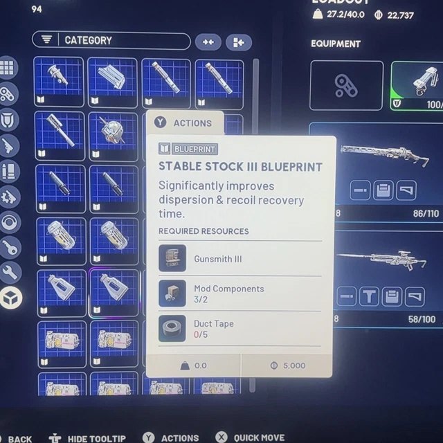 ARC RAIDERS STABLE Stock III Blueprint £3.75 - PicClick UK