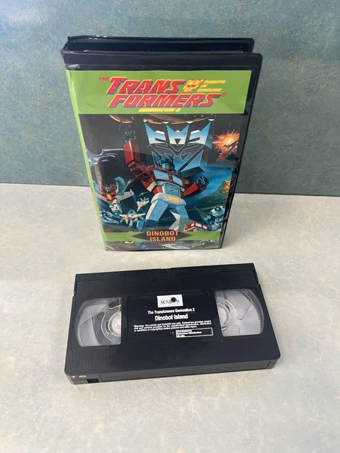 TRANSFORMERS GENERATION 2 VHS Clamshell Dinbot Island 1998 £22.82 ...