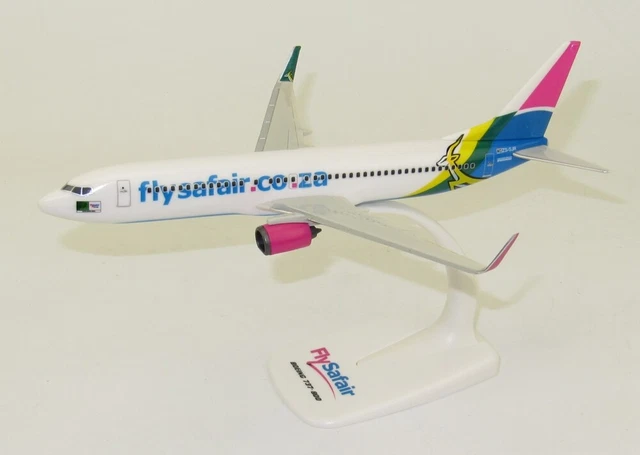 MAQUETTE FLYSAFAIR SAFAIR Boeing 737 échelle 1:200 Collection Modèle ...