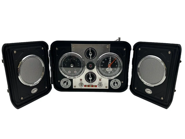 ROBERTSON RADIO ALARM Clock Spirit of St.Louis N-X-211 Collection £20. ...