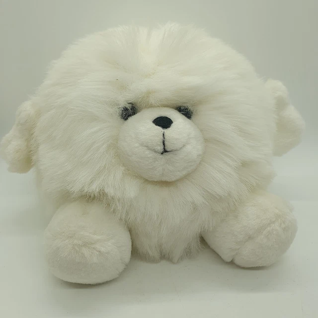 A SNOWBALL FROM Sara Lee White Fluffy Soft Toy £10.00 - PicClick UK