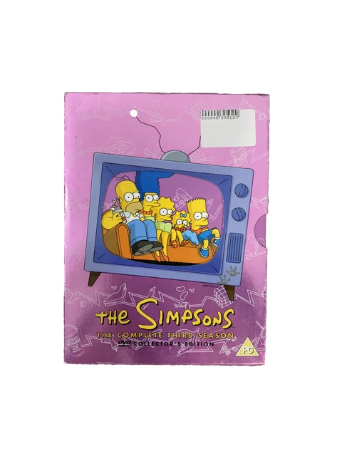 THE SIMPSONS - The Complete Third Season - Collector's Edition - DVD ...