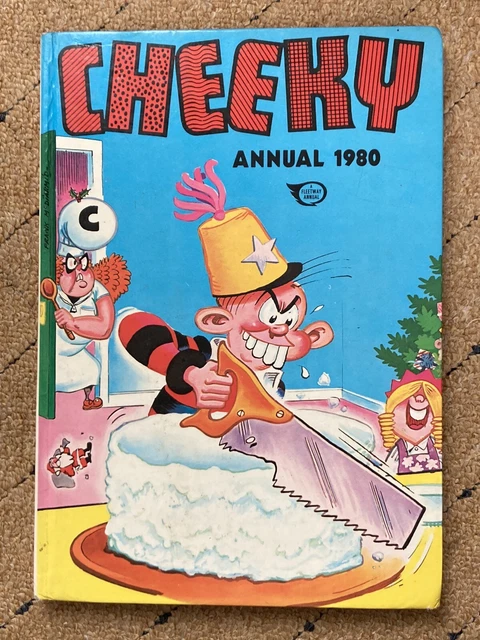 CHEEKY ANNUAL - 1980 - RETRO/80s/GOOD CONDITION/unclipped/UK/COMIC EUR ...