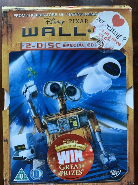NEW SET OF Pixar Walt Disney Wall-E Robot Stuffed Plush Toy Kohls Cares and Book $21.80 ...