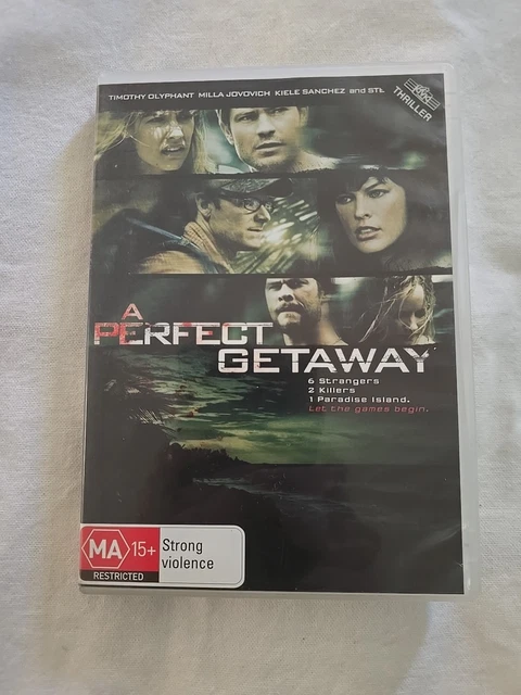 A PERFECT GETAWAY (DVD, 2009) T1 Thriller Action Movie Movie Film FREE ...