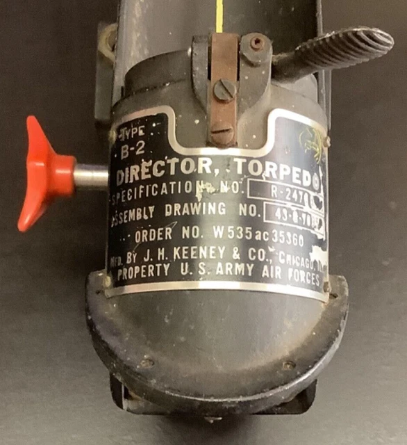 WW2 US ARMY Air Force Bomber Director Torpedo Bomb Sight Type B-2 £152. ...