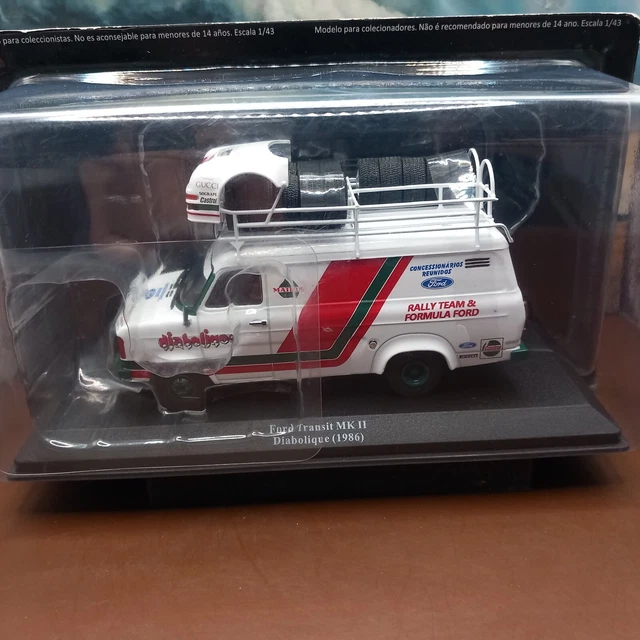 FORD TRANSIT MK2 "Diabolique" Ford Rally Team "Assistance Rallye" 1986 ...
