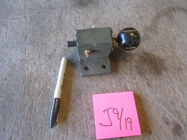 NOS SPRING-LOADED PULL Pin Locking Mechanism, for Military Application ...